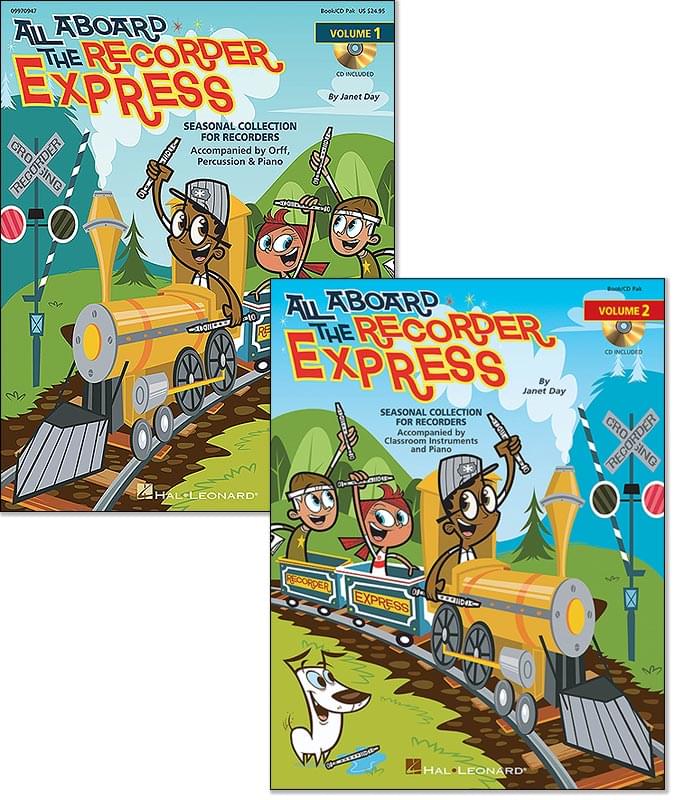 Product Detail: All Aboard The Recorder Express - Both Vols. 1 & 2